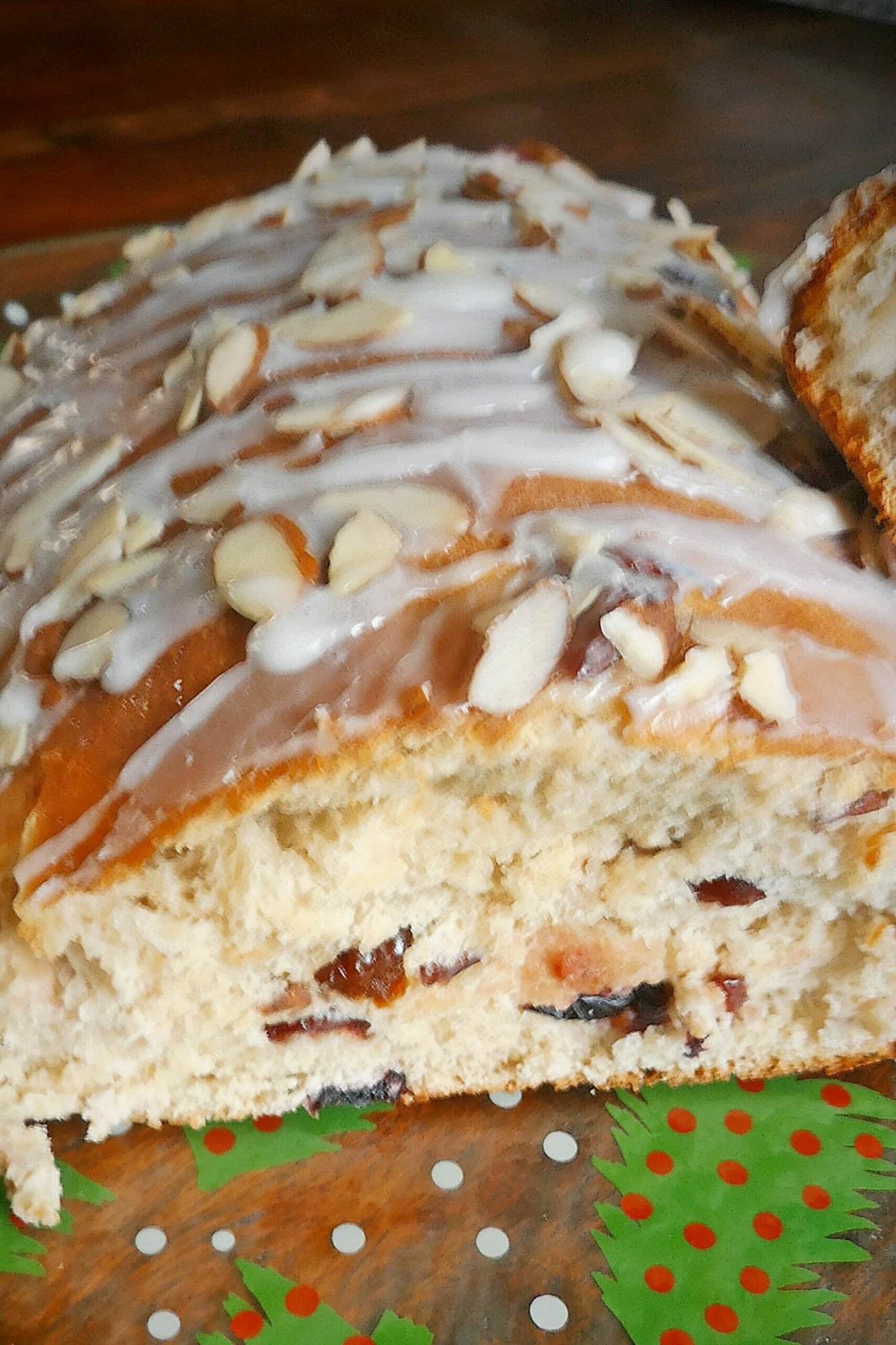 Moist and Fluffy Christmas Stollen - Jam Hands