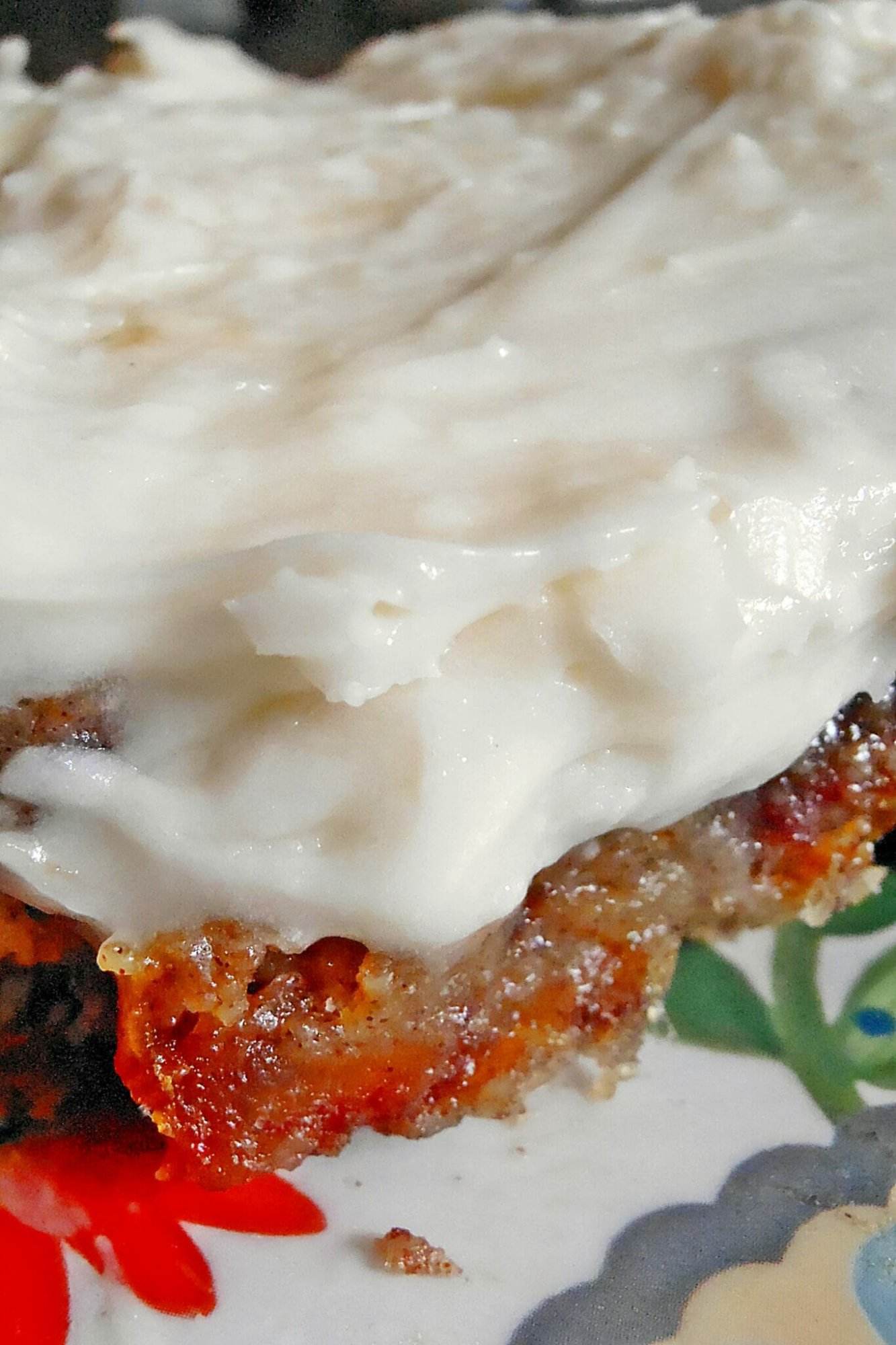 Date Cake with Cream Cheese Frosting - Jam Hands